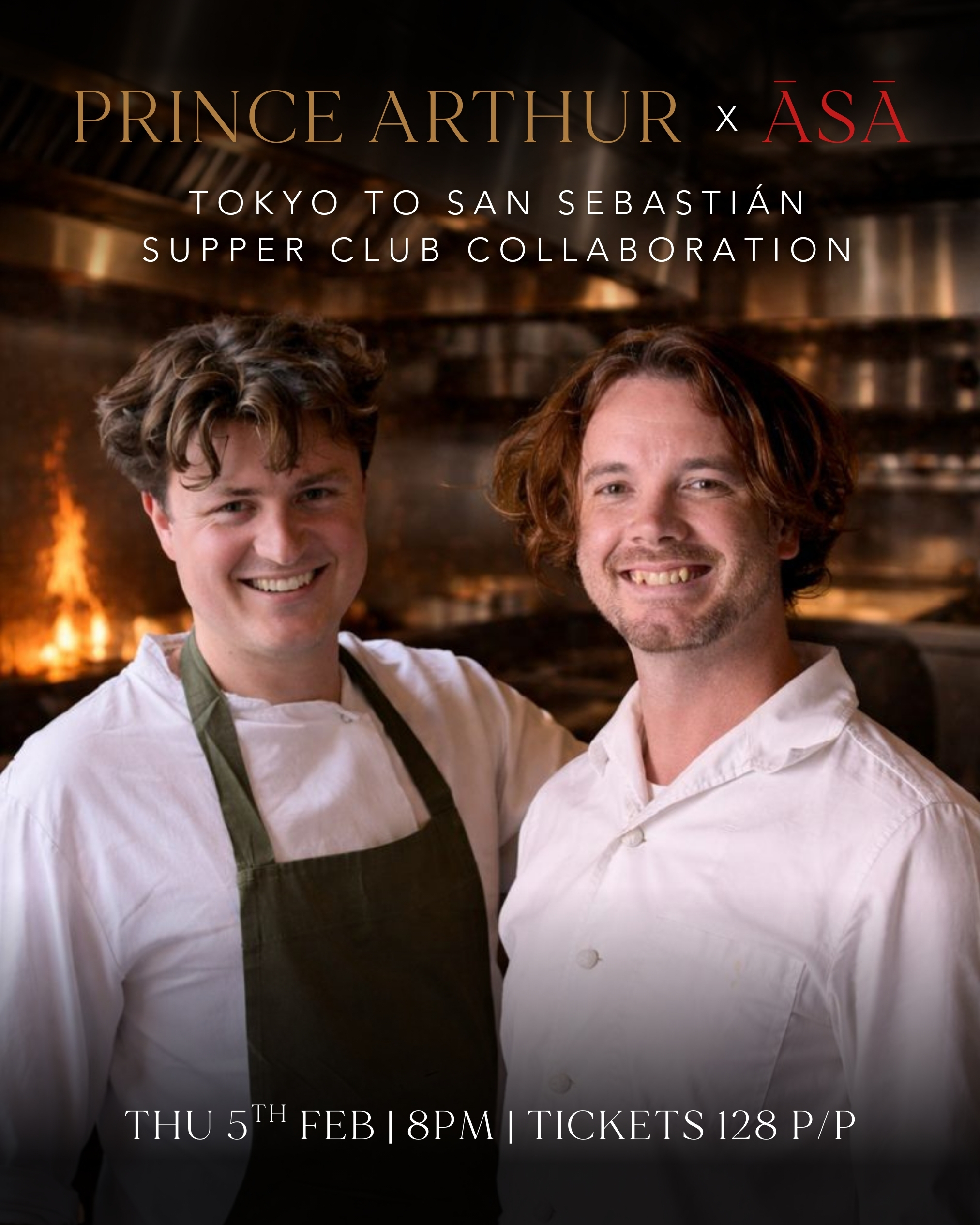 Tokyo to San Sebastián Supper Club | 5th Feb | Belgravia